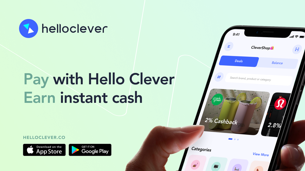 Hello Clever — Your money, right here.